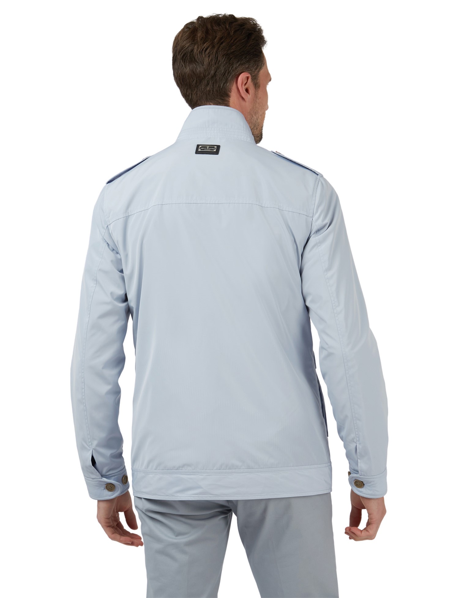 Jeff Banks Light Blue Task Jacket | Jeff Banks